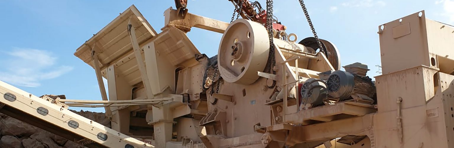 Rebuild machine and rebuild programs for the quarrying industry